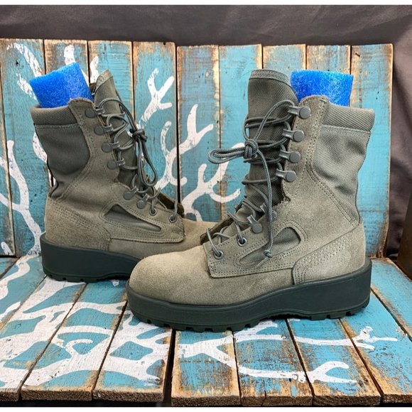 Wellco Boots` | Shoes | Wellco Womans Air Force Tw Sage Green Military ...